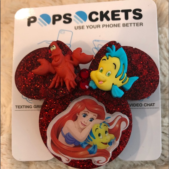 PopSocket | Accessories | Little Mermaid Ariel Popsocket | Poshmark
